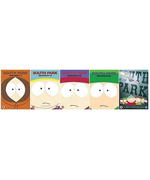SOUTH PARK SEASONS 1-21 Complete DVD Collection EUR 255,16 - PicClick FR