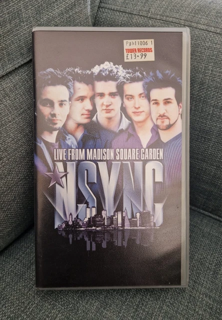 *NSYNC VHS (UK) Live from Madison Square Garden (BRAND NEW) £11.99 ...