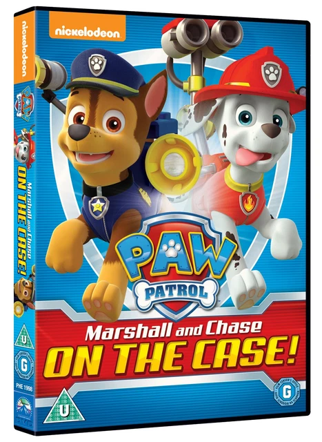 PAW PATROL: MARSHALL and Chase On the Case! (DVD) £5.84 - PicClick UK
