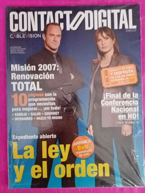 MARISKA HARGITAY CHRISTOPHER Meloni Contacto Digital Mexican Magazine 07 £13.47 - PicClick UK