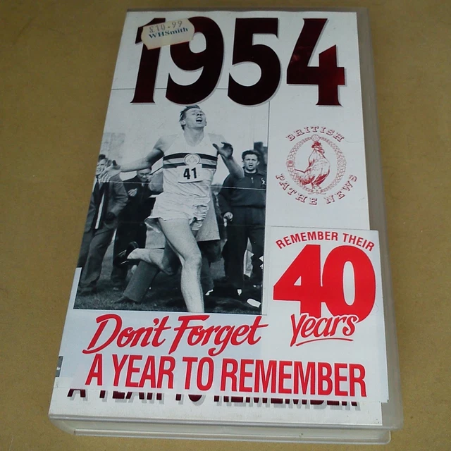 BRITISH PATHE NEWS 1954 A Year To Remember Video VHS Archive Newsreel ...