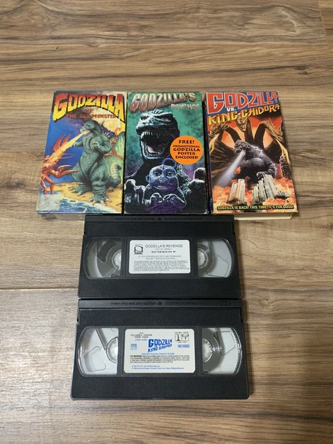 GODZILLA VHS LOT £28.01 - PicClick UK