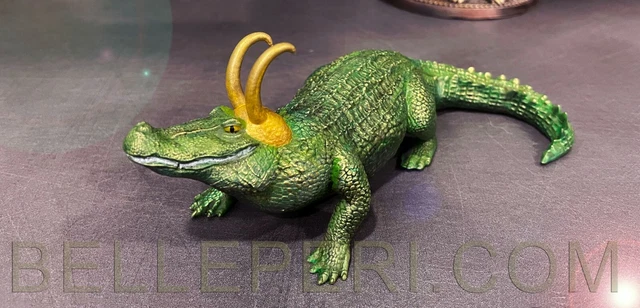 LOKI ALLIGATOR DISNEY Plus Lokidile Statue Marvel Lokigator Croki ...