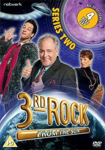 3RD ROCK FROM the Sun Complete Season 2 (2008) John Lithgow 4 DVD ...