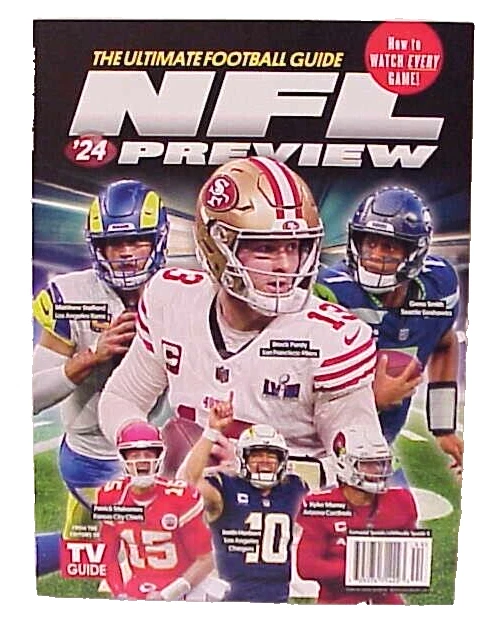 THE ULTIMATE FOOTBALL Guide Nfl Preview '24 Magazine How To Watch Every ...