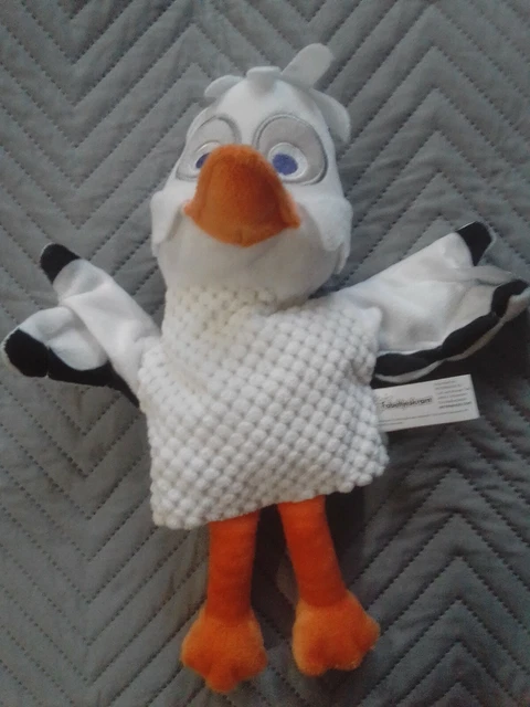 FABELTJESKRANT HAND PUPPET White Stork BNWT Story Time Woodland Bird ...