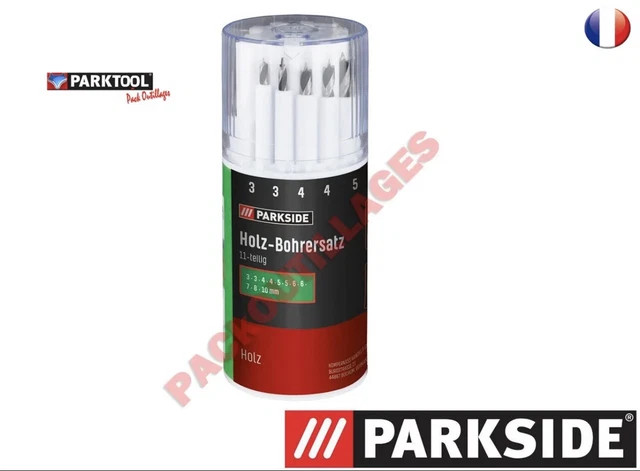 PARKSIDE® SET DE forets pour bois EUR 10,99 - PicClick FR
