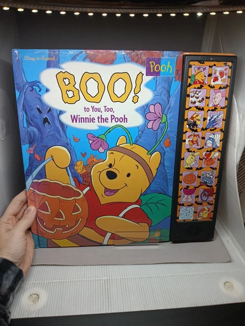 VINTAGE PLAY A Sound Boo to you too Winnie the Pooh Tested Working ...