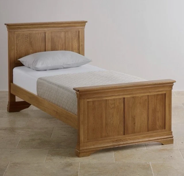 OAK FURNITURE LAND French Farmhouse Single Bed Frame RRP £ 529.99 £198. ...