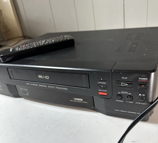 VCR4003 EMERSON VCR VHS Player W Remote Tested Working Vintage £52.96 ...