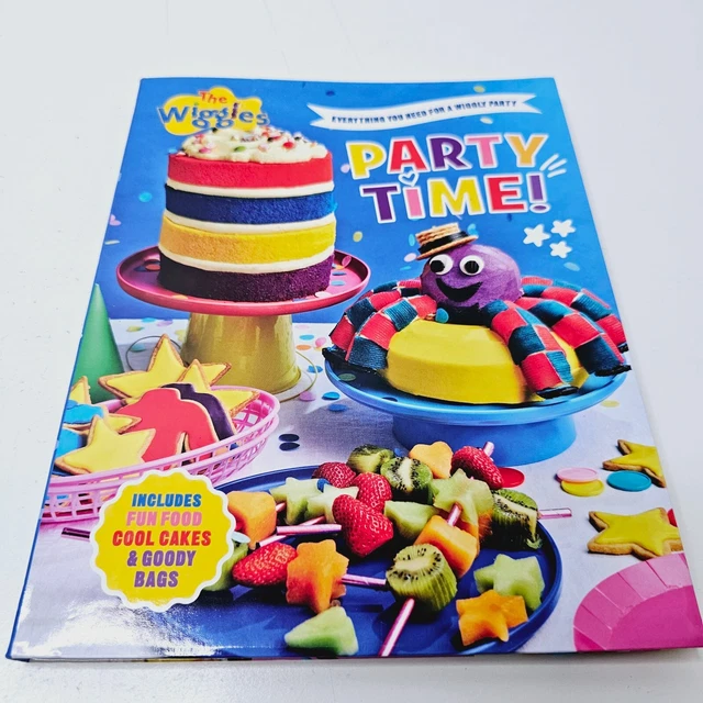 THE WIGGLES PARTY Time! Party food goody bags cakes Paperback Cookbook ...