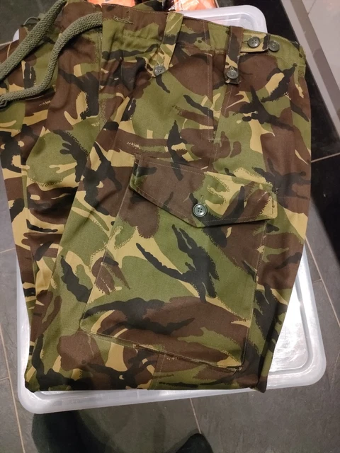 BRITISH ARMY 90 Pattern Combat Trousers Temperate DPM 80/84/100 W 33.6 ...