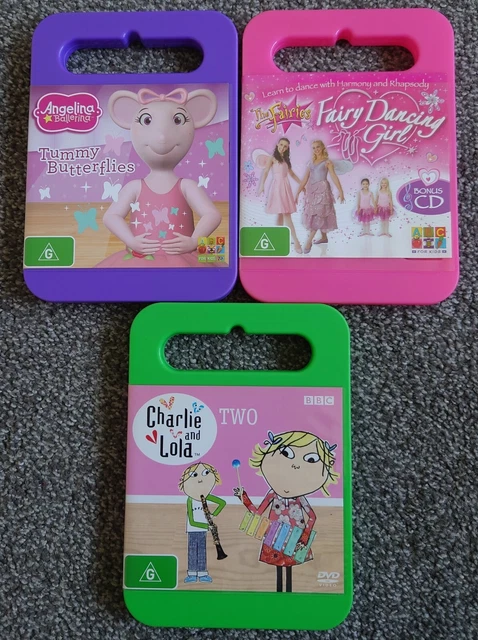 SET 3X DVD: ABC & BBC For Kids - The Fairies, Angelina Ballerina ...