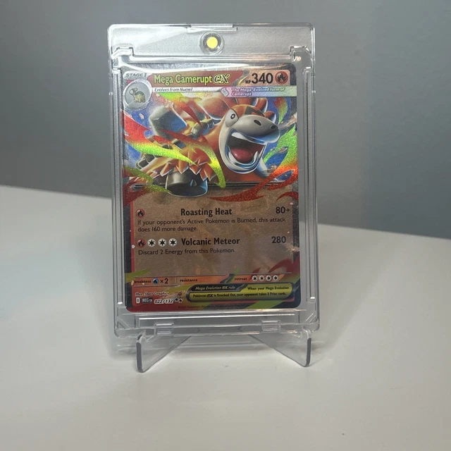 POKÉMON TCG MEGA Evolution Base Set EN - Mega Camerupt ex 022/132 £1.89 ...