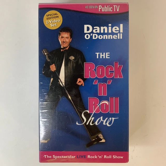DANIEL O'DONNELL - the rock "n" roll show VHS - Vintage - SEALED 2005 ...