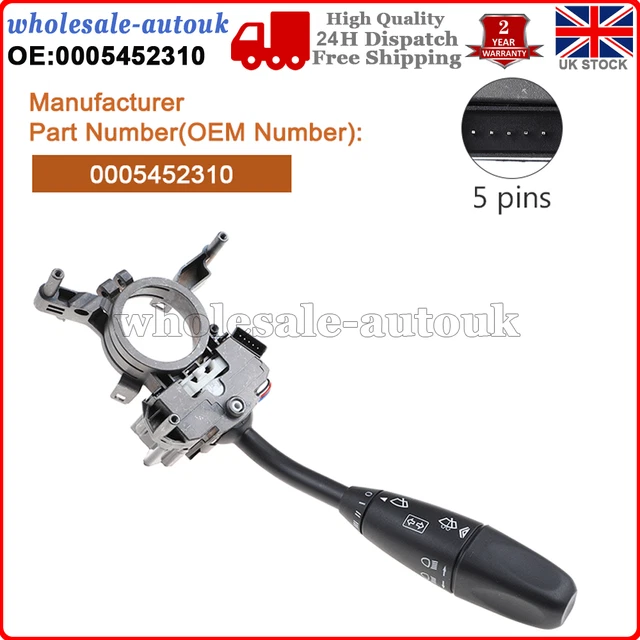 INDICATOR WIPER STALK Steering Column Switch 5Pin for C Class CL203 ...