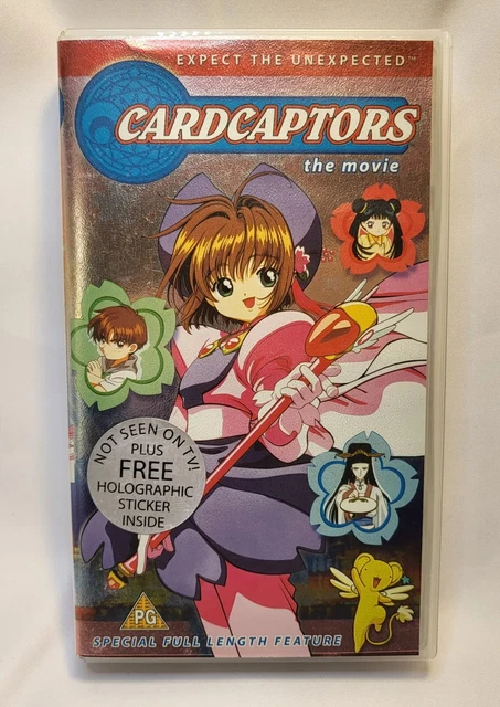 NEW SEALED CARDCAPTORS The Movie Vhs Video Tape With Sakura Holographic ...