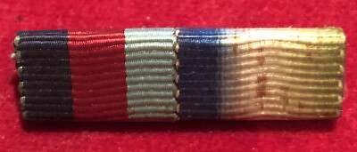 WW2 BRITISH MEDAL Ribbons 1939-1945, Atlantic Stars Miniature Army ...