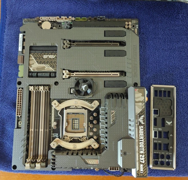 ASUS SABERTOOTH Z97 Mark 1 DDR3 Motherboard - TESTED £74.95 - PicClick UK