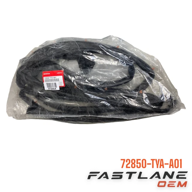 2022 ACURA MDX Rear Left Door Weatherstrip New Oem 72850-Tya-A01 $90.23 ...