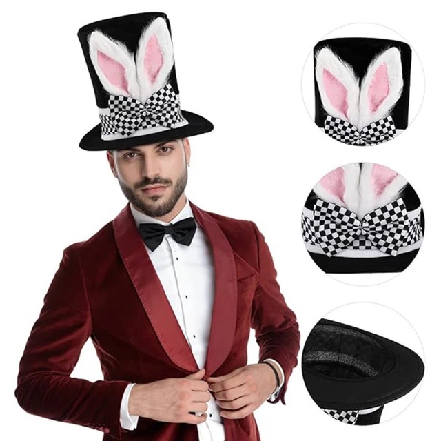 REALISTIC RABBIT EAR Hat Funny Easter Bunny Cosplay Props Performance ...