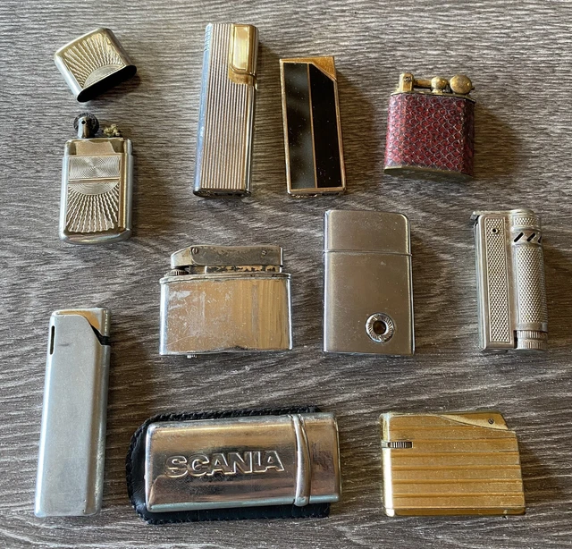 LOT BRIQUET ANCIENS RIF LUX DÉPOSÉ COLIBRI SP 06 DUXETTE KARAT KEN 600 ...
