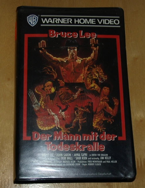 VHS RARITÄT: BRUCE LEE in DER MANN MIT DER TODESKRALLE (1973) £20.59 ...
