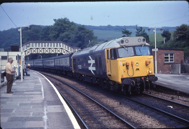 ORIGINAL 35MM RAILWAY Slide Class 50 50023 Bodmin Road 9 6 1982 And ...