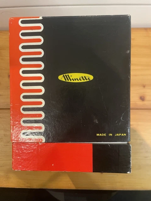 VINTAGE FILMBETRACHTER MINETTE Viewer Editor M-1 für 8mm Film Made in ...