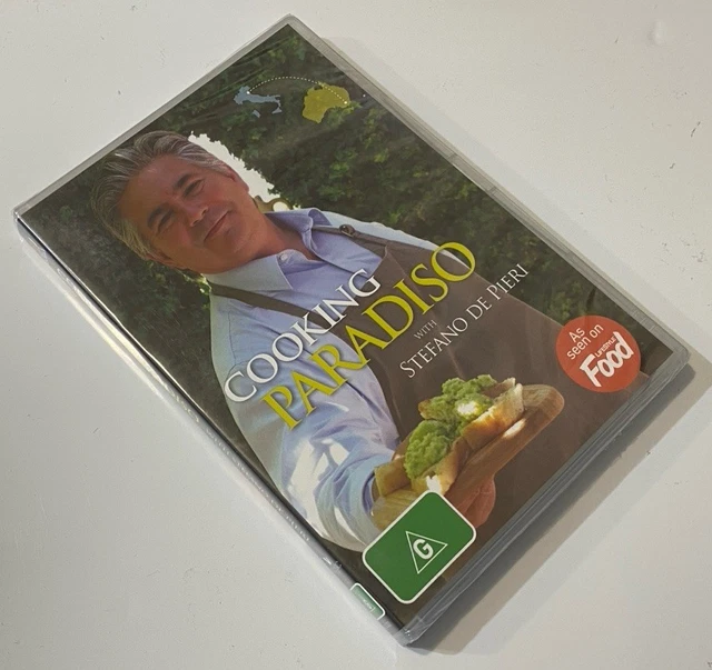 COOKING PARADISO DVD Stefano De Pieri TV Show Series Lifestyle Food ...