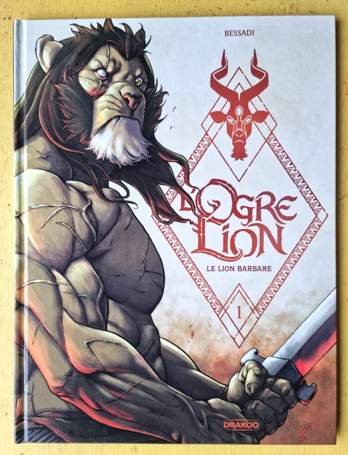 BD L'OGRE LION N°1 le lion barbare EO 2022 Bessadi ETAT NEUF T1Gh8 EUR ...