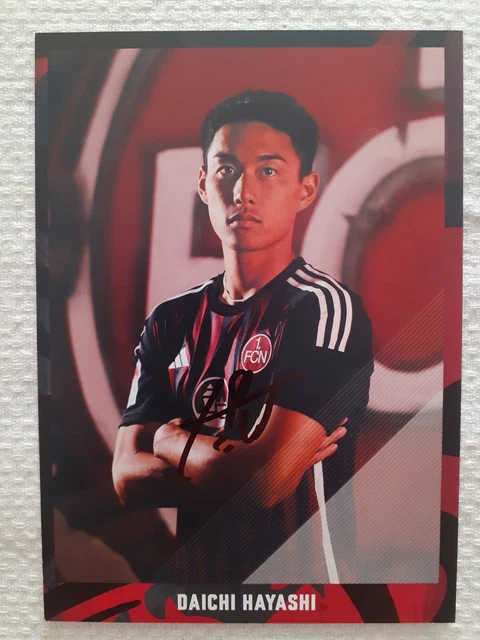 AUTOGRAMMKARTE DAICHI HAYASHI 1. FC Nürnberg Saison 2023/2024 EUR 1,00 ...