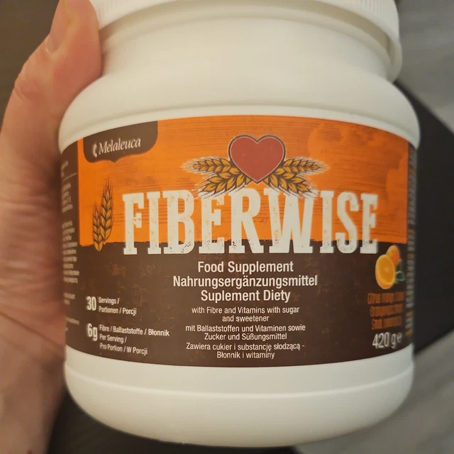 MELALEUCA FIBERWISE ORANGE Food Supplement Weight Management Fibre Vitamins 750g £10.00 ...