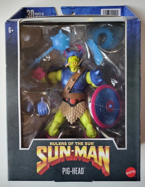 MATTEL MASTER OF the Universe Masterverse PIG-HEAD He-Man Action Figure ...