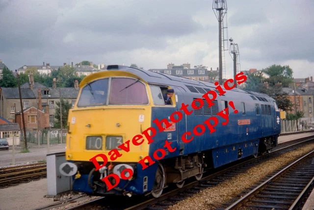 ORIGINAL 35MM Slide Diesel /Steam Train / Engine Railway D1013 Western ...