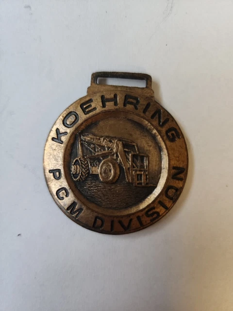VINTAGE WATCH FOB Koehring Ka-Mo PCM Division Earth Boring Drill ...