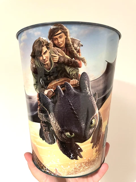 HOW TO TRAIN Your Dragon 2025 Popcorn Tin Bucket – Vue Cinema – Brand ...