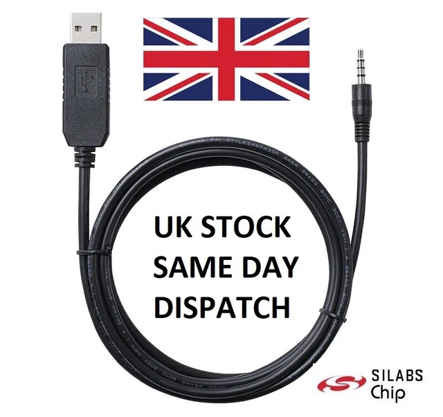 USB PROGRAMMING CABLE CT106 CT42 Yaesu Vertex VX1R 2R 3R VX5R FT70D ...