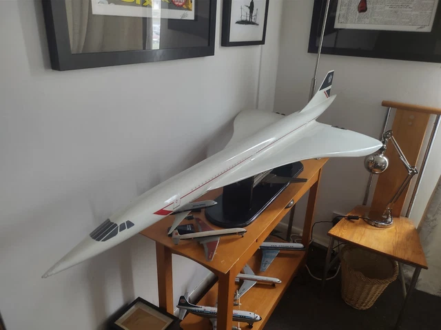 RARE CONCORDE G-BOAC model British Airways Landor Livery, Ex Harrods ...