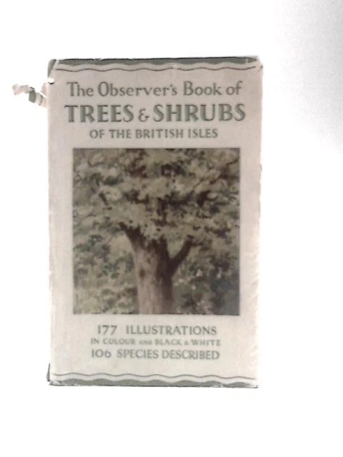 THE OBSERVER'S BOOK of Trees & Shrubs (W.J. Stokoe (Compilé par) 1938 ...