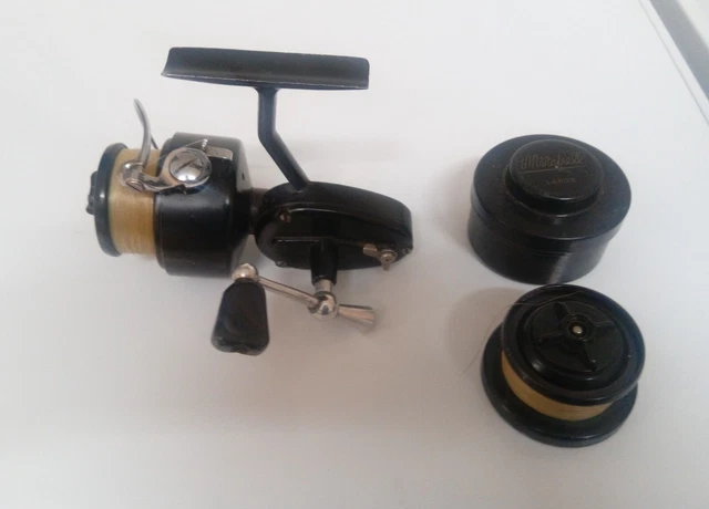 MITCHELL 300 FIXED Spool Fishing Reel c/w Spare Spool £26.72 - PicClick UK