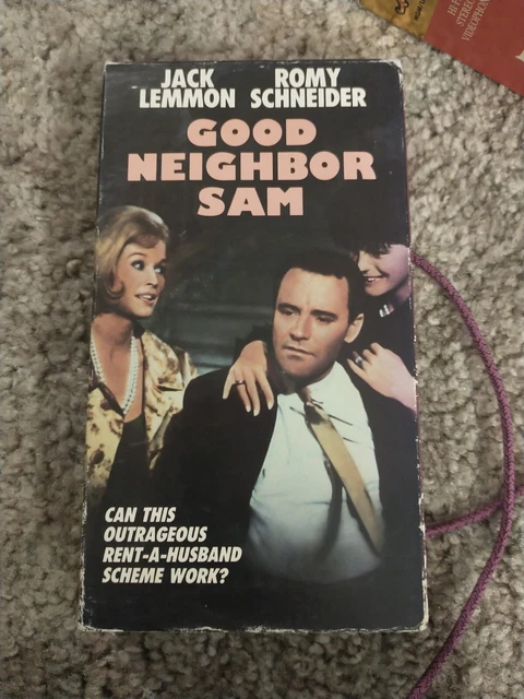 GOOD NEIGHBOR SAM (VHS, 1988) Jack Lemmon, Romy Schneider £1.87 ...