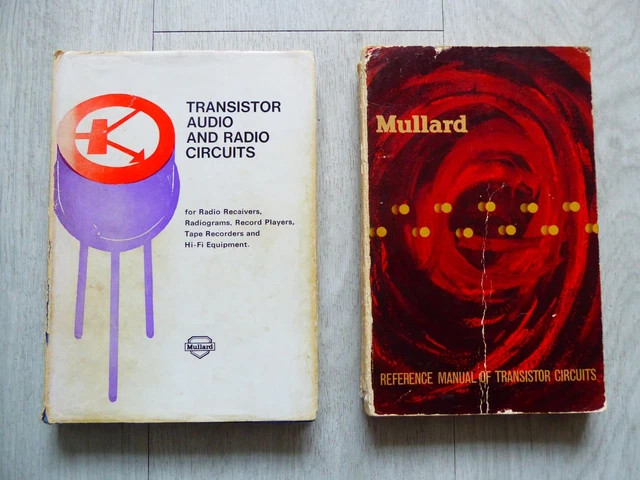 MULLARD REFERENCE MANUAL of Transistor Circuits 1960 1st Edition ...