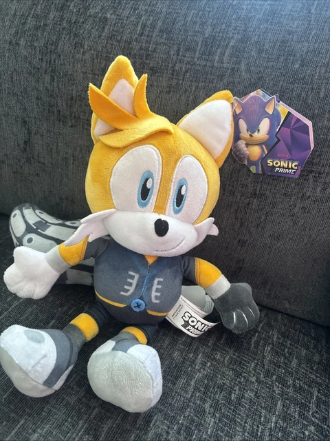 SONIC PRIME TAILS Nine Plush Toy New with Tags Netflix £10.80 - PicClick UK