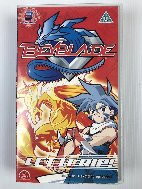 BEYBLADE VOL 3 Let It Rip VHS Movie $30.00 - PicClick AU