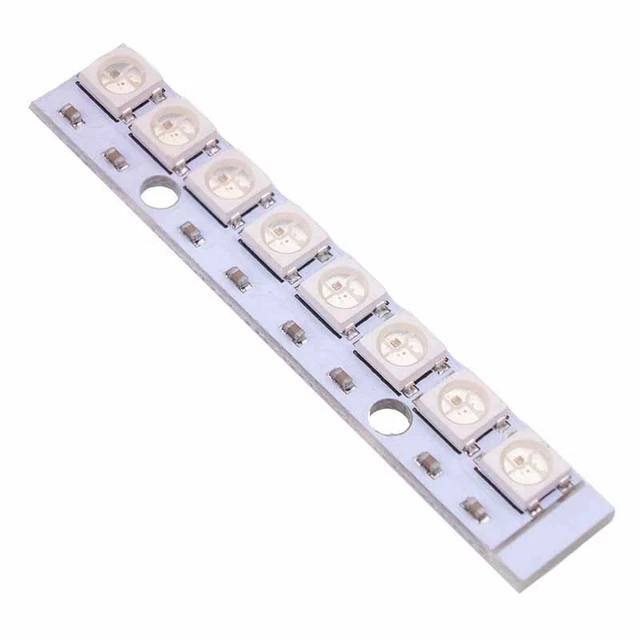 8 LED WS2812 5050 RGB Full-Colour Module Arduino Raspberry Pi ...