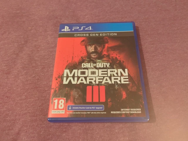 CALL OF DUTY Modern Warfare III COD MW3 PS4 - Cross Gen Edition £34.99 - PicClick UK