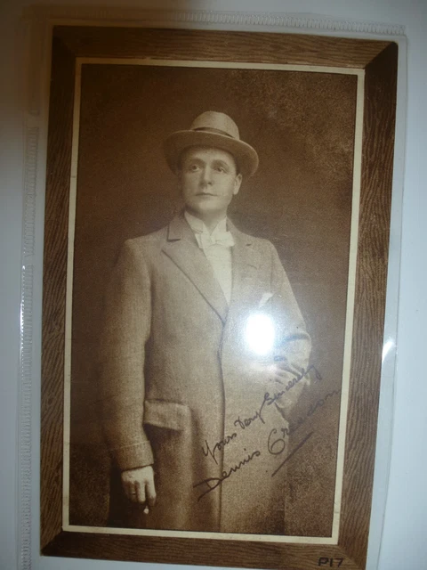 MUSIC HALL ACTOR Mr Dennis Creedon Performer Tobacco Fund Postcard ...