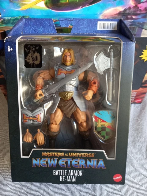 MASTERS OF THE universe, Masterverse, New Eternia Battle Armor He Man. 40a,... EUR 23,90 ...