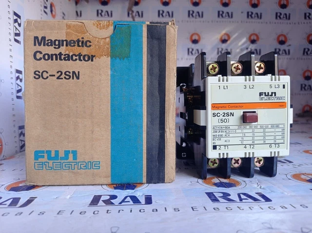 FUJI ELECTRIC SC-2SN [50] 3 Phase Magnetic Contactor 80 A 50-60 Hz £160 ...